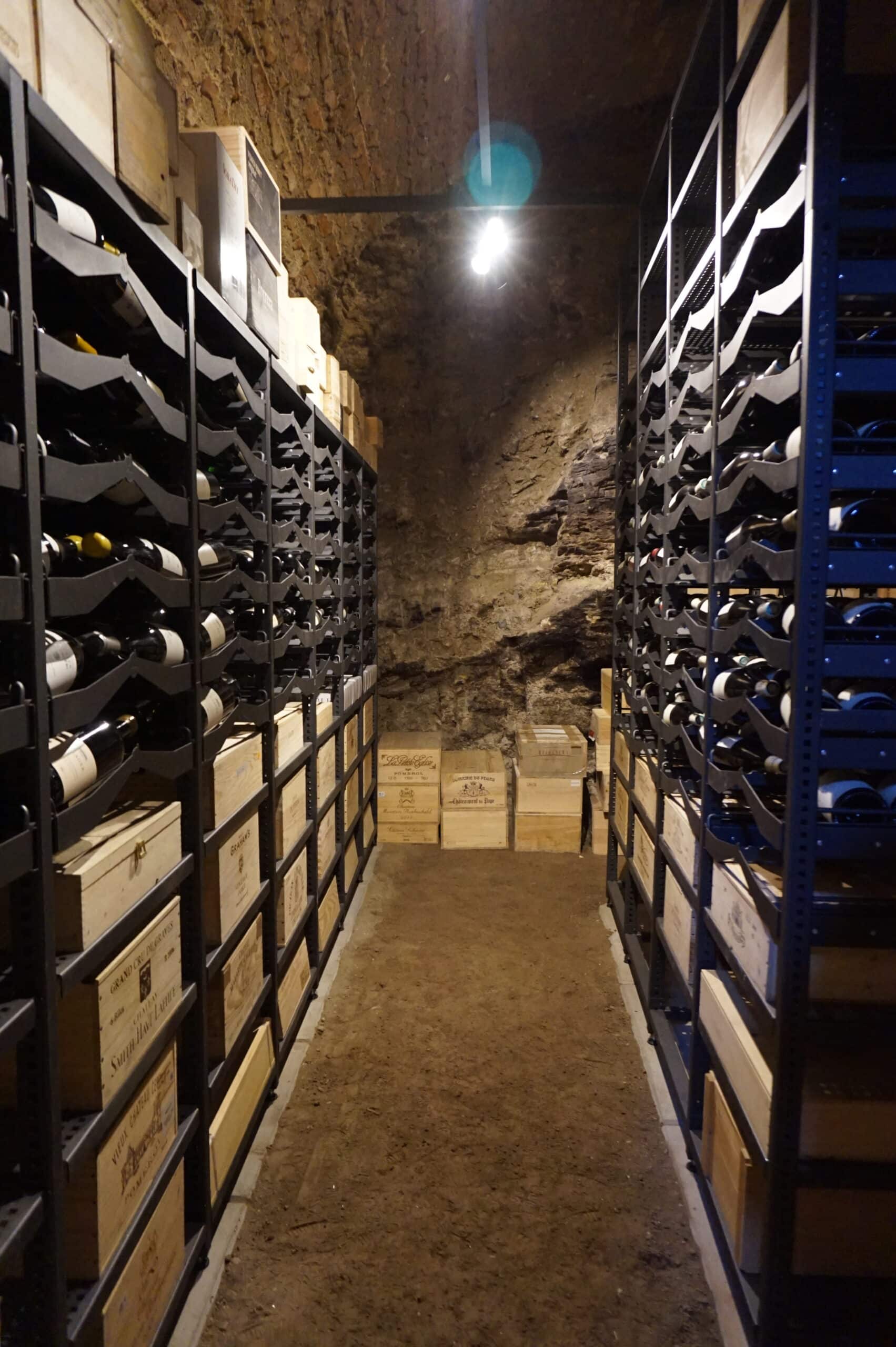 Private wine cellar of Xi wine systems in the Wachau region